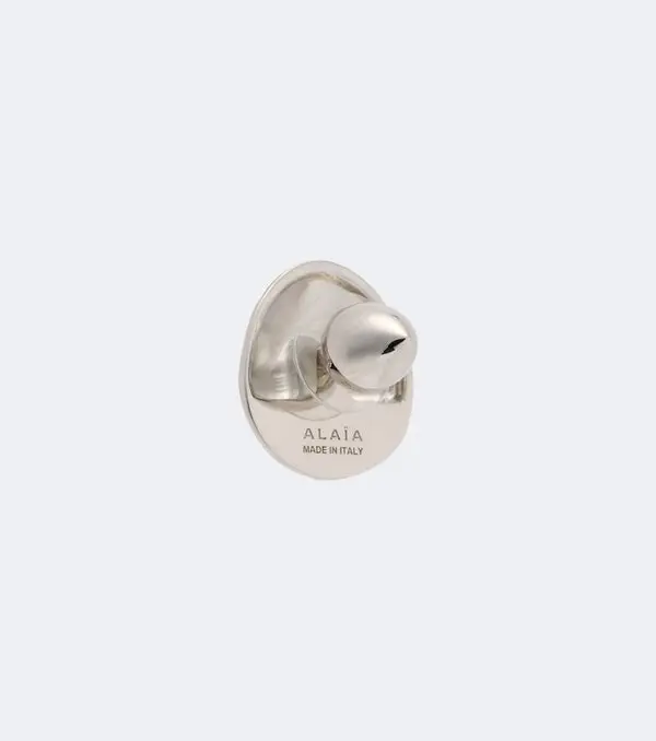 Alaïa Dome Stud Earrings - Silver