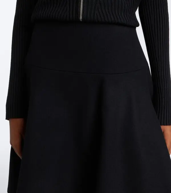 Alaïa Wool Mini Skirt