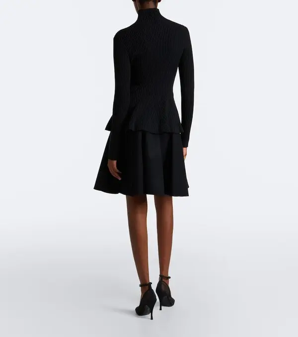 Alaïa Wool Mini Skirt