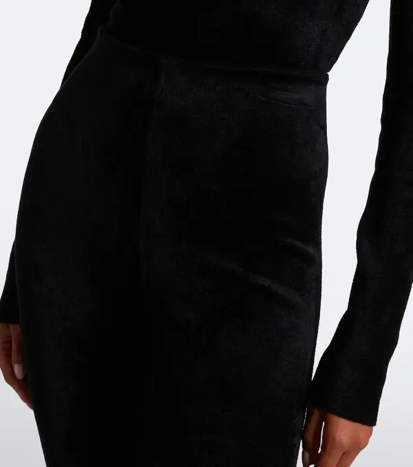Alaïa Velvet Leggings