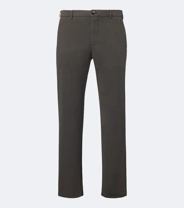 Agnona Cotton-blend Chinos - Green