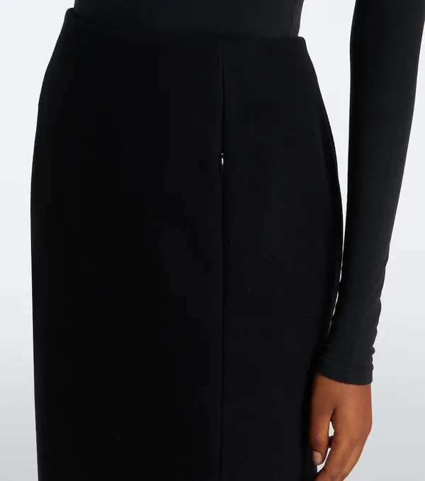 Alaïa Wool Pencil Skirt