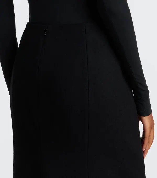 Alaïa Wool Pencil Skirt