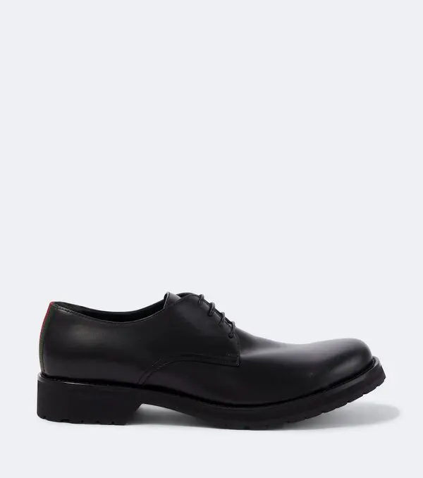 Gucci Leather Derby Shoes