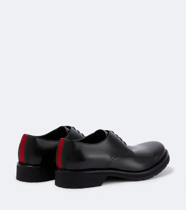 Gucci Leather Derby Shoes