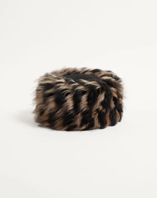 Valentino Garavani Lamb Fur Hat