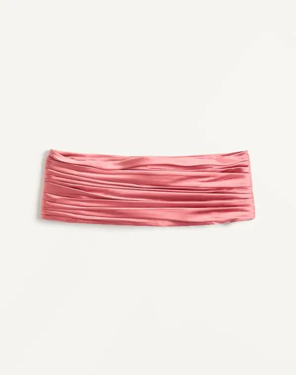 Valentino Garavani Satin Cady Belt - Pink