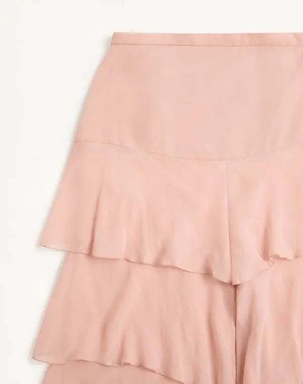Valentino Garavani Trousers In Light Georgette