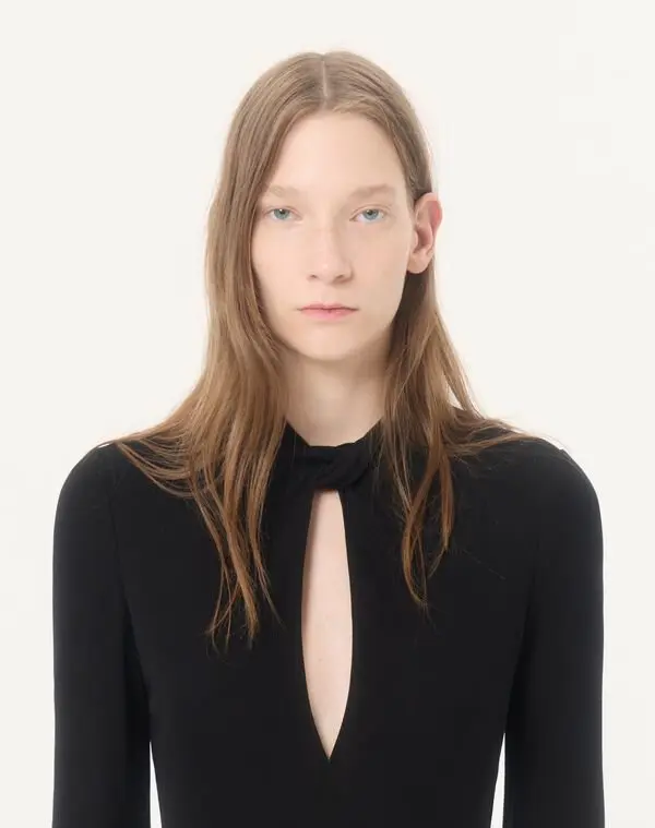 Valentino Garavani Crepe Jersey Top