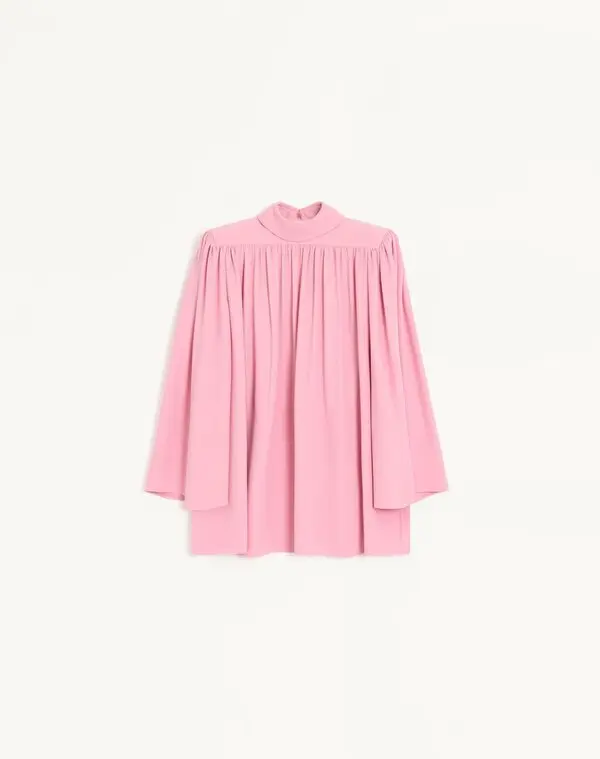 Valentino Garavani Cady Couture Pleated Top