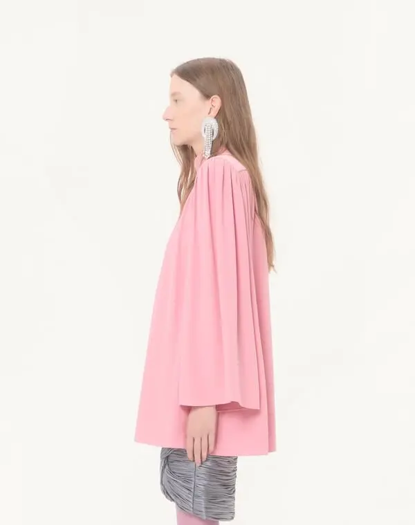 Valentino Garavani Cady Couture Pleated Top