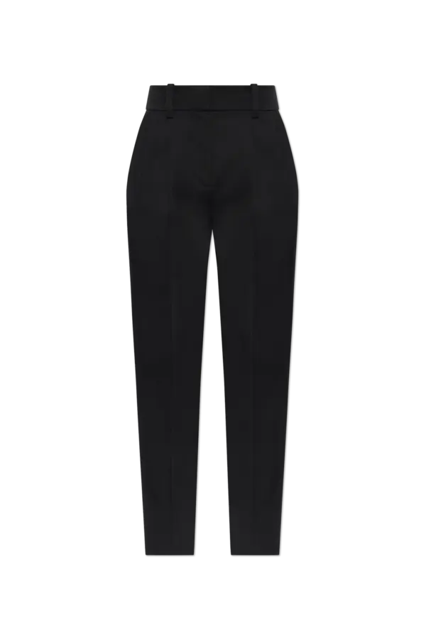 Balmain Wool Pleated Trousers