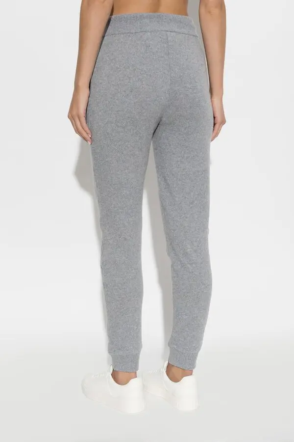 Balmain Wool Pants With Logo