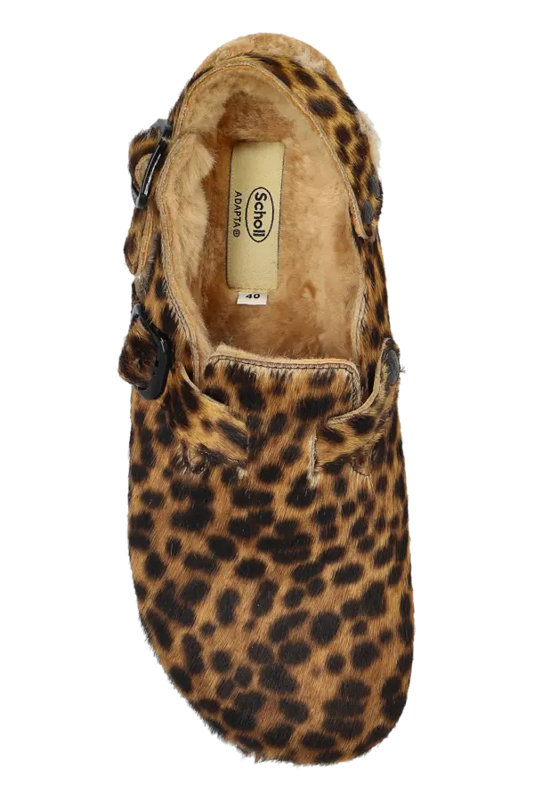 DR. SCHOLL'S SHOES Fae Backstrape Fur’ Slides