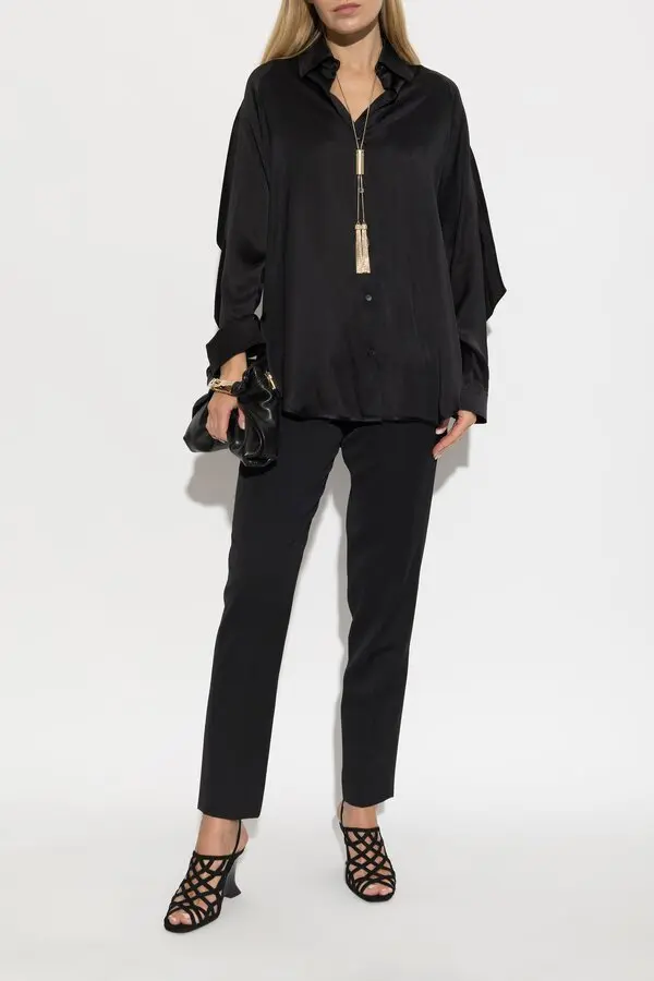 Balmain Oversized Silk Shirt