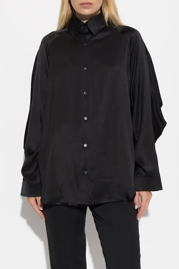 Balmain Oversized Silk Shirt
