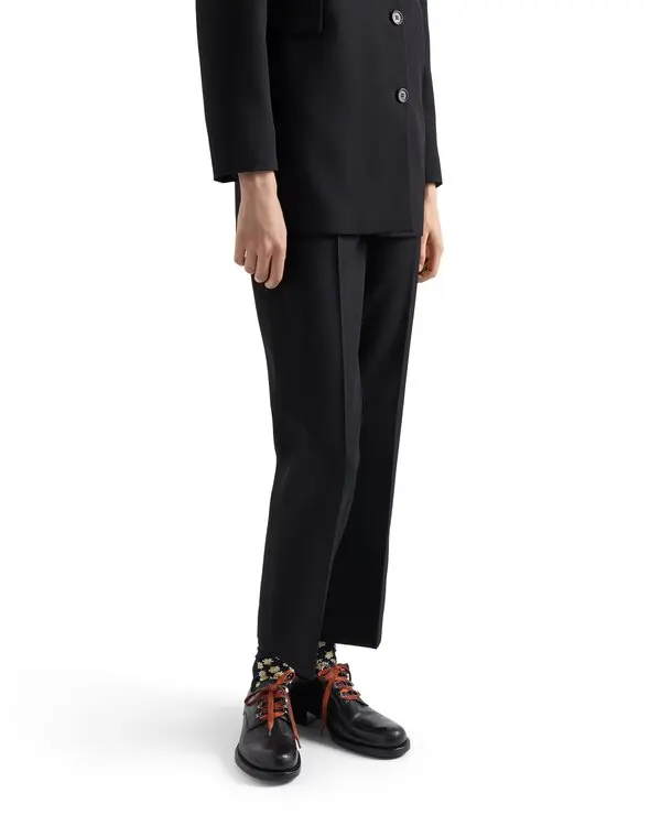 Prada Compact Gabardine Pants