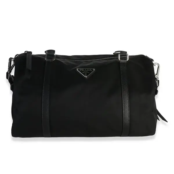 Prada Re-nylon Duffle Bag - Black