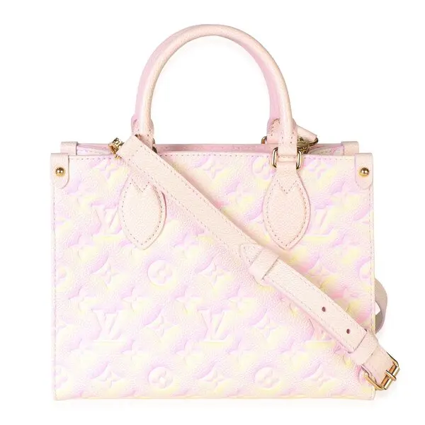LOUIS VUITTON Onthego Pm Tote - Pink