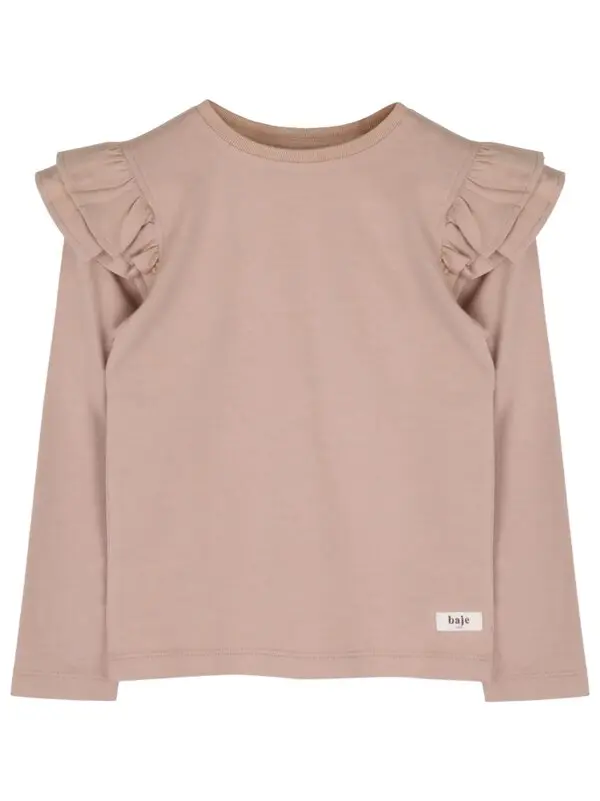 BAJE STUDIO Logo Detail Long Sleeve T-shirt