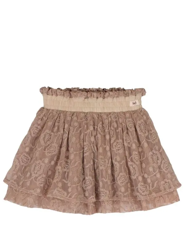 BAJE STUDIO Essie Lace Mini Skirt