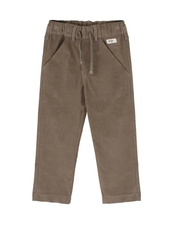 BAJE STUDIO Slim Fit Cotton Trousers