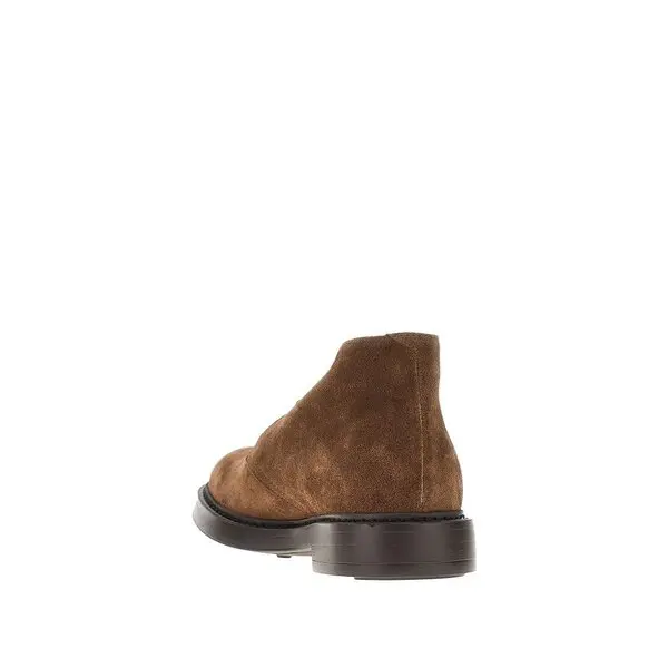DOUCAL'S Suede Leather Lace-up Boots