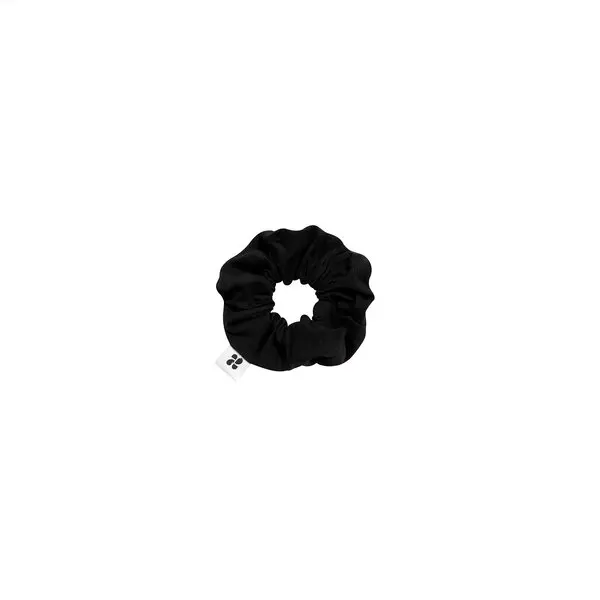 NEW ORCHARD Upcycled Vegan Scrunchie - Black