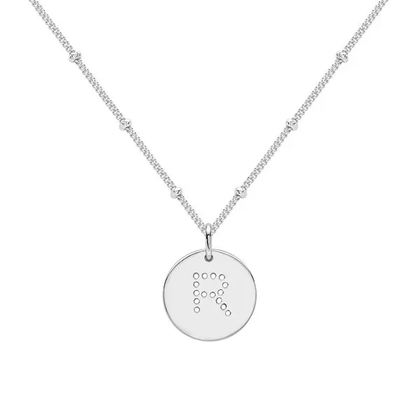 NEOLA DESIGN Alphabet R Necklace