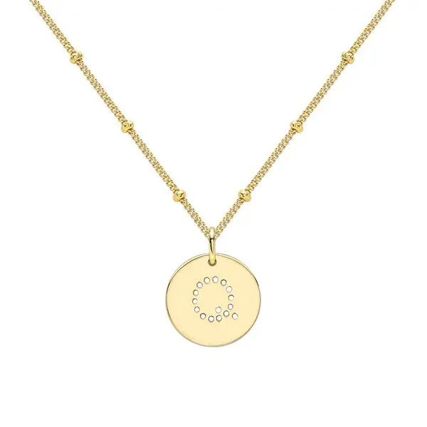 NEOLA DESIGN Alphabet Q Necklace