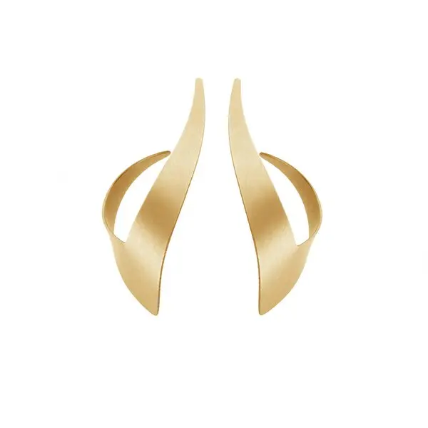 HOTA HOTA JEWELLERY Attitude Earrings – Matte – -plated – Pair