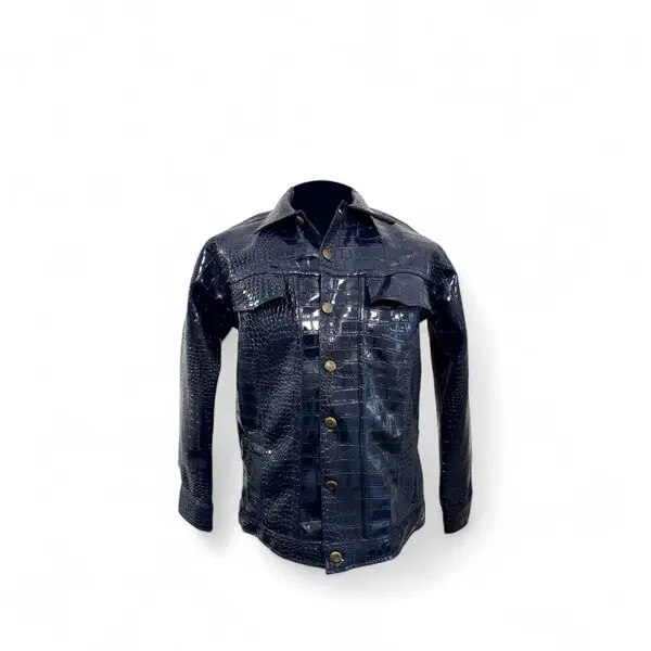 JPO Koch House Vegan Reptilian Leather Shacket