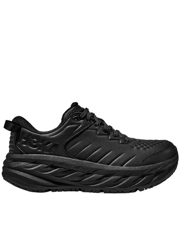 HOKA® Bondi Sr Athletic Sneakers - Black