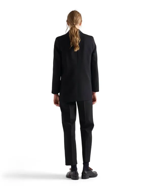 Prada Single-breasted Gabardine Jacket