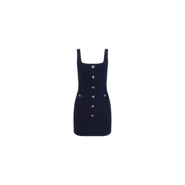 L'Agence Vynna Corduroy Mini Dress