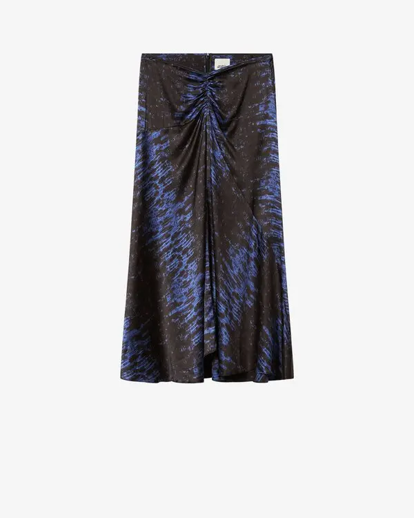 Isabel Marant Étoile Laren Silk Skirt - Midnight
