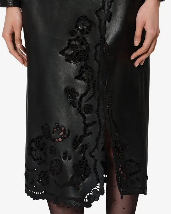 Isabel Marant Étoile Fulsa Leather Skirt