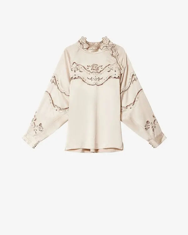 Isabel Marant Étoile Silk Blouse - Champagne