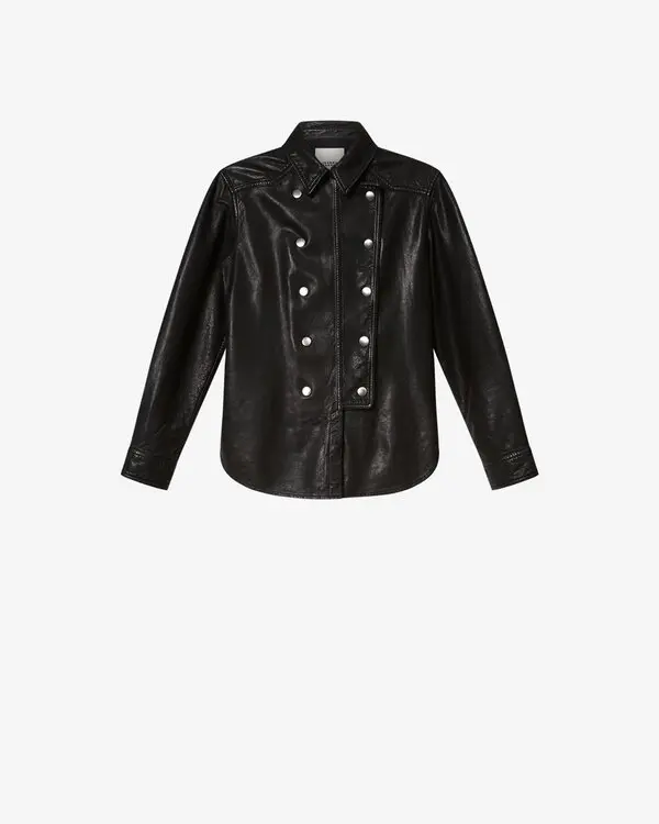 Isabel Marant Étoile Valdy Leather Shirt