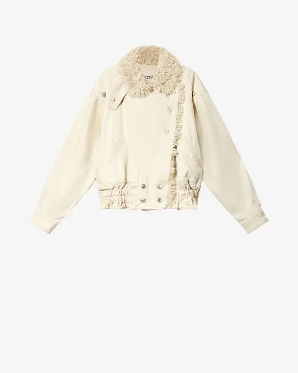 Isabel Marant Étoile Valineo Denim Jacket - Ecru