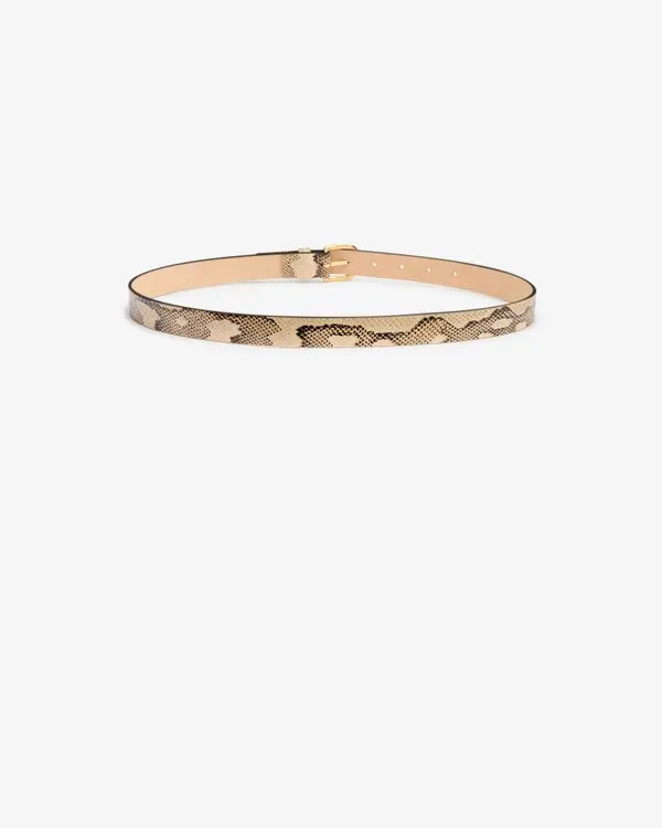 Isabel Marant Étoile Zap Leather Belt - Sahara
