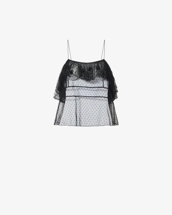 Isabel Marant Étoile Olaja Top - Black