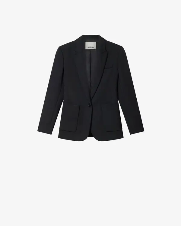 Isabel Marant Étoile Pomili Wool Jacket - Black