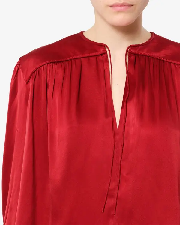 Isabel Marant Étoile Laraya Silk Top