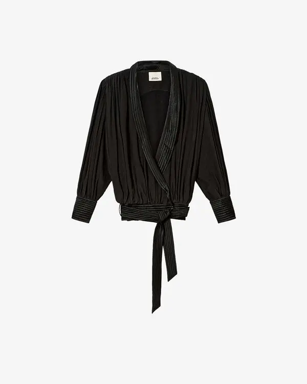 Isabel Marant Étoile Diljane Silk Jacket - Black