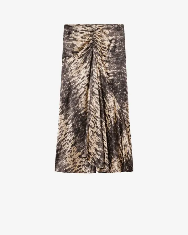 Isabel Marant Étoile Laren Silk Skirt - Beige