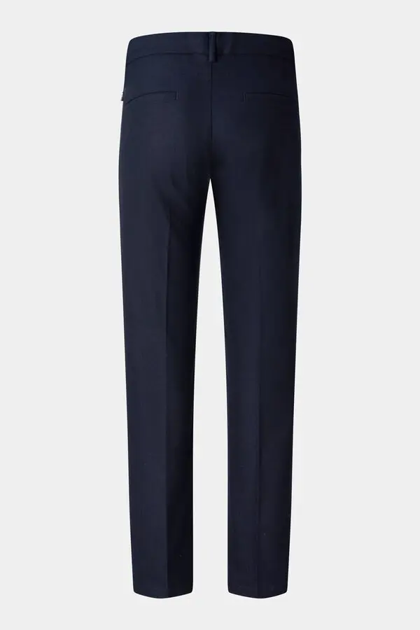 Bogner Riley Business Wool Mix Pants - Navy