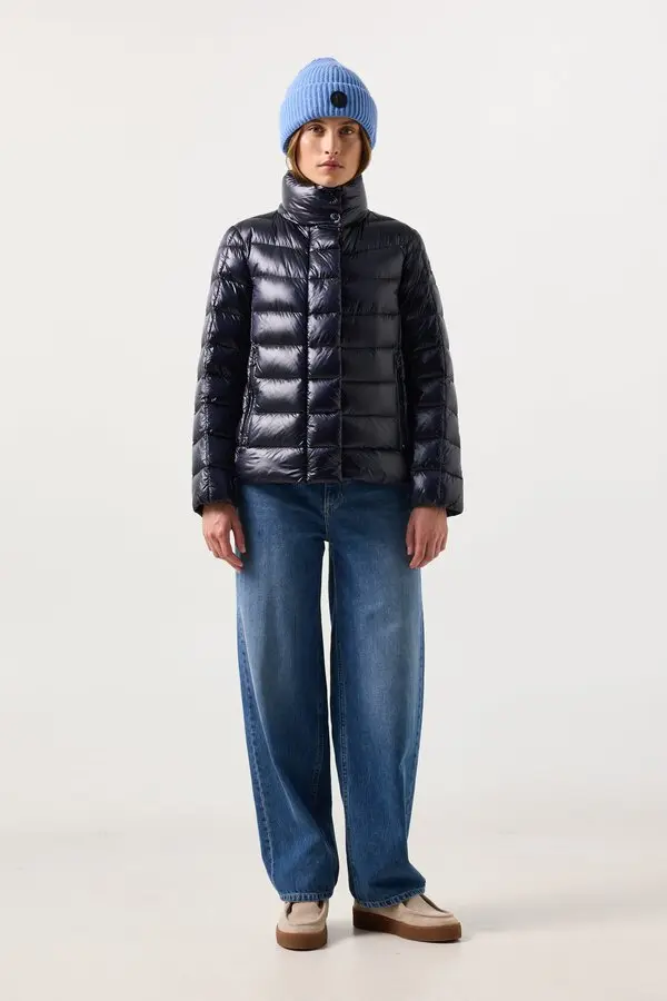 Bogner Marcy Quilted Down Jacket - Navy