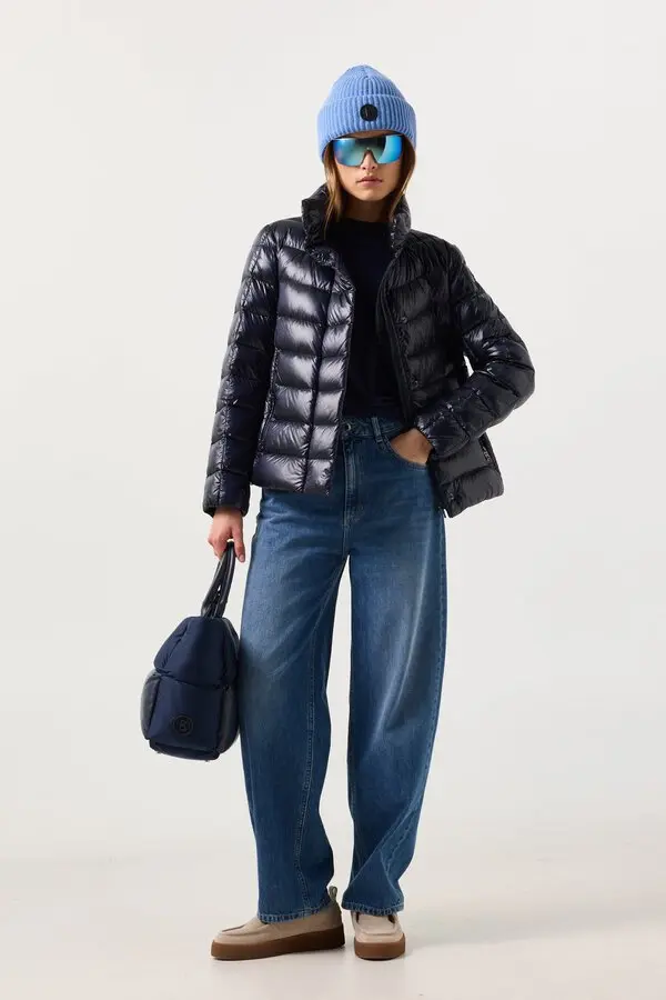 Bogner Marcy Quilted Down Jacket - Navy