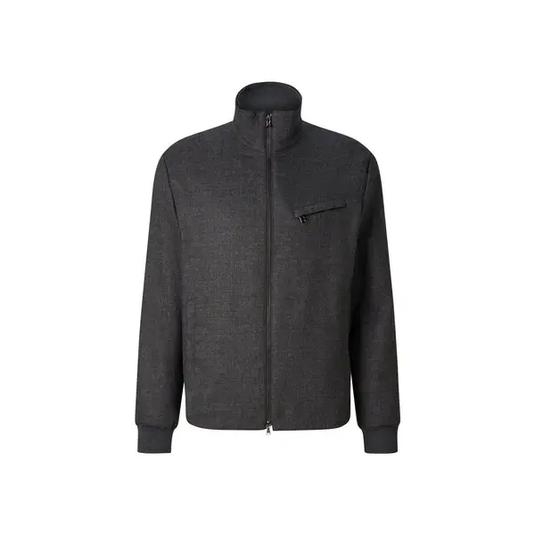 Bogner Milan Virgin Wool Blend Zip-up Jacket